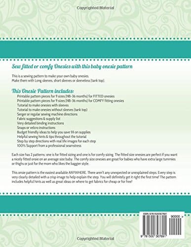 Onesie Pattern | Sewmall