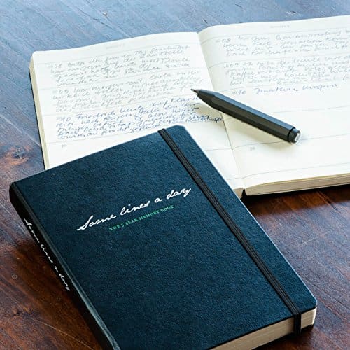 Leuchtturm1917 'Some Lines a Day' 5 Year Black Memory Book | Sewmall