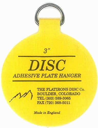 Invisible English Disc Adhesive Medium Plate Hanger Set (4 - 3 Inch ...