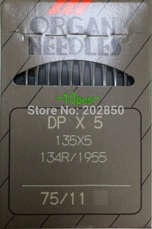 ORGAN Needles DPx5 75/11 - 100 Pcs. Pack - Sewmall