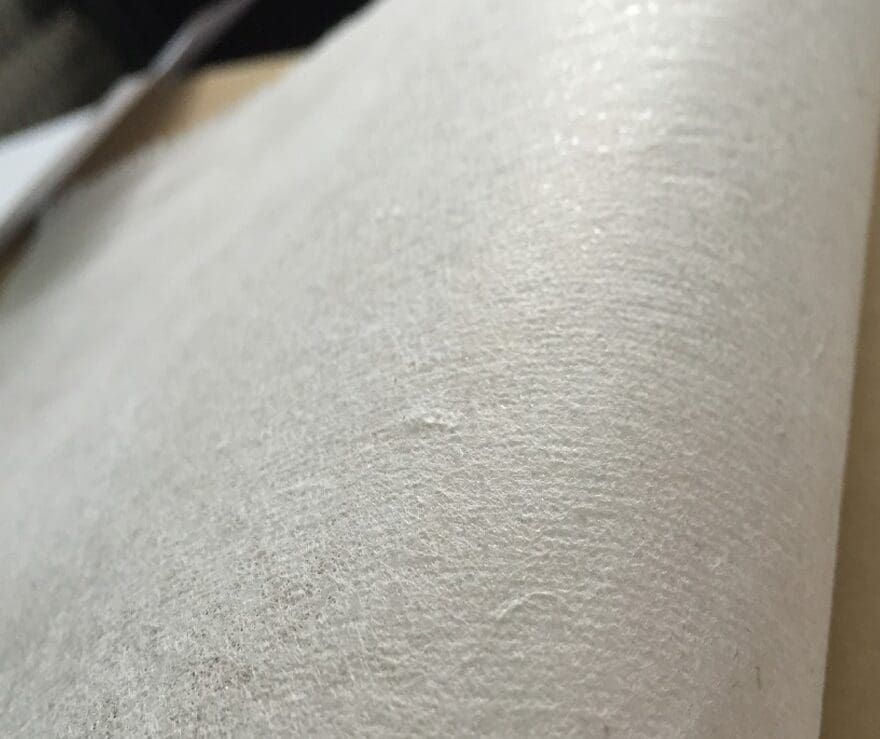 Non woven Interlining Paper Fabric Roll White. | Sewmall