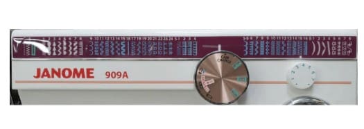 Janome 909A Sewing Machine with 49 Stitch Patterns including 4 Step ...